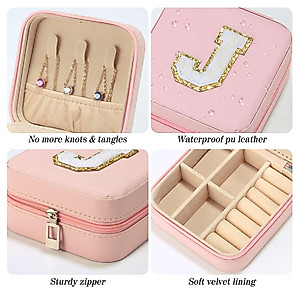 Parima Birthday Gifts for Mom - Small Travel Jewelry Box, Travel Jewelry Case with Mirror for Necklace Earrings Rings Organizer | Birthday Gifts for Mom Travel Gifts for Mom | Mothers Day Gifts