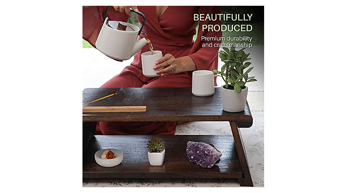ENSO SENSORY Japanese Meditation & Tea Folding Table