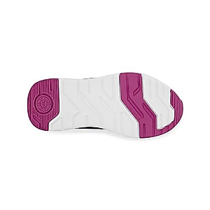 Stride Rite Girls Lighted Cosmic Sneaker, Black Multi, 2 Wide Little Kid