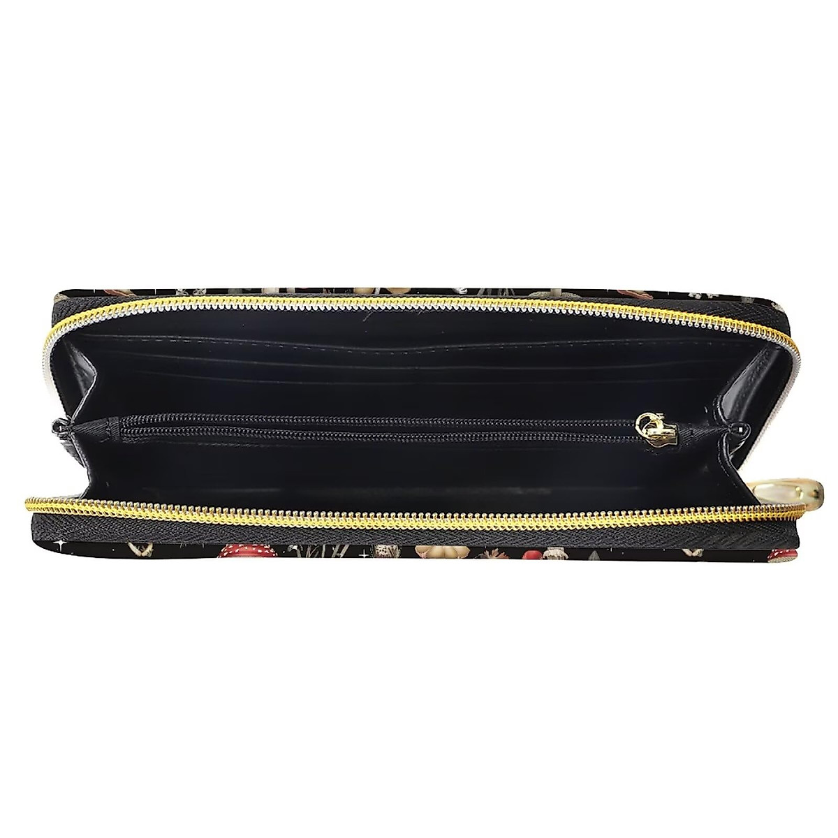 Pensura Women PU Leather Wallet Long Travel Wallet Ladies Purse Zip Around Large Capacity Printed Dogs Lover Travel Card Phone Holder