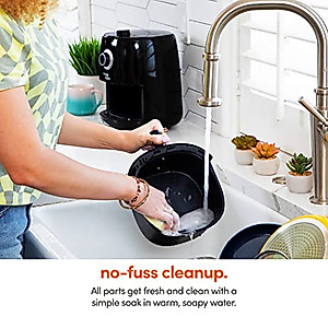 Magic Bullet MBA50100 Air Fryer, Black, 2.5 Quarts