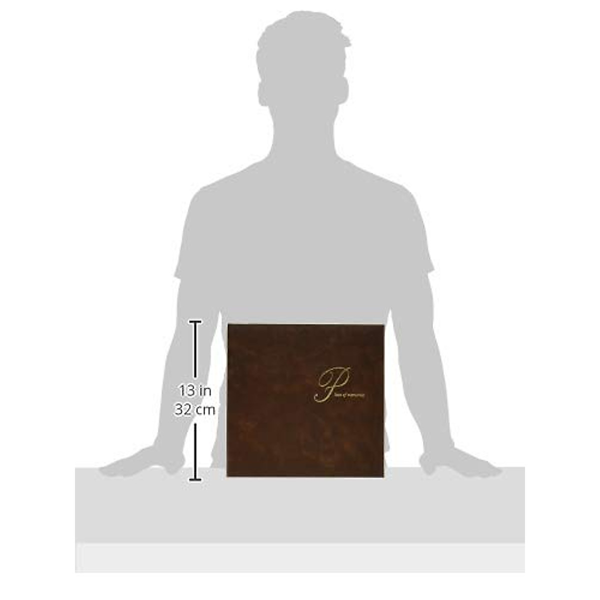 King System Photo Mount Photo of Memory POM-2 Cover Only 3 Sides Brown