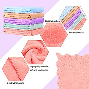 Remerry 40 Pieces Guinea Pigs Blankets Hamster Fleece Cage Liners Soft Guinea Pig Bedding Cage Liner Small Animal Blanket Bathe Towels Sleep Bedding (29.5 x 13.8 inches)