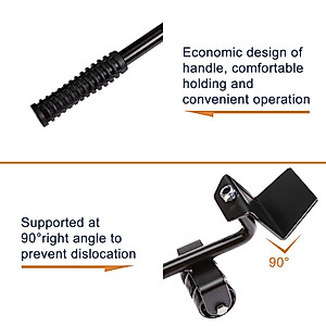 Furniture Mover 4-Pack Steel Tri-Dolly Set, 6-Inch, 132 lbs Load Capacity Each Pack, 3 Wheels Mover Dollys for Moving Heavy Furniture, Grand Piano Table