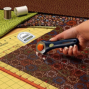 45mm Rotary Cutter and Trimmer Refill Blades for Fiskars by SOMOLUX, 10PCS Replace Blades for Quilting Scrapbooking Sewing Sharp and Durable …