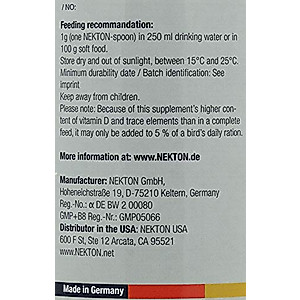 Nekton Q Vitamin K plus other Vitamins for Birds, 30gm