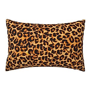 Bed Pillow Protector Zippered Leopard-Print-Camo Soft Pillow Case Cover 20x30 Inches