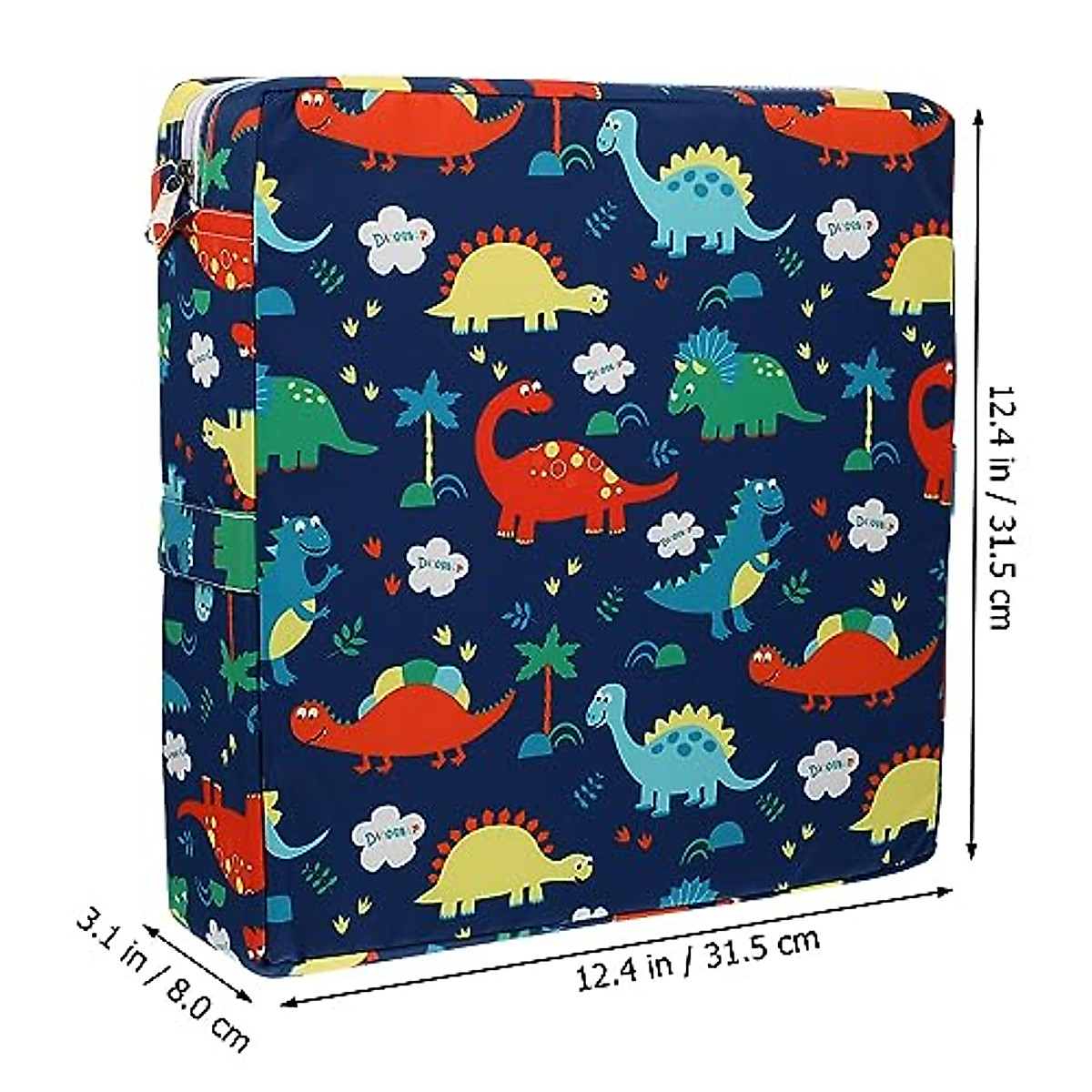 ibasenice 1 PC Booster Pad Travel Booster Kids Placemats for Dining Table Booster Seats Baby Chair Pad Adjustable Highchair Booster Baby High Chair Insert Pad Polyester Blue Seat Pad Toddler