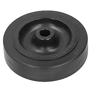 Mute Wheels For Gasoline Engine Generator Rubber Wheel Replacement Parts 5kw-6.5kw 2Pcs