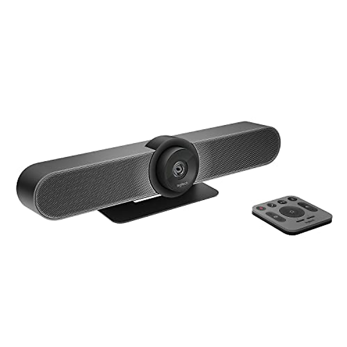 Logitech MeetUp Video Conferencing System, Ultra HD 4K/1080p/720p, 3 Microphones/Adjustable Speakers, Wide Field of View 120°, PC/Mac/Laptop/Macbook/Tablet - Black