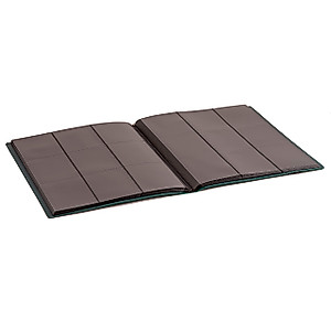 Card Guardian - 9 Pocket Trading Card Album 360 Side Loading Pocket Binder for Trading Card Games TCG (Green) Compatible with Pokemon Card Binder Yugioh Cards MTG Binder Sports Card Binder