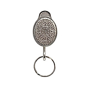 Lucky Line Purse Charm Keychain, womens Key Clip for Purse, Mandala (49501) Small