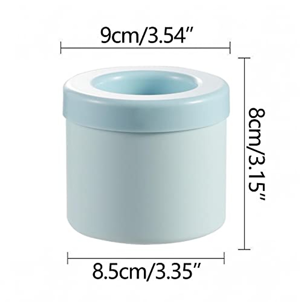 2022 New Ice Cubes Maker,Decompress Ice Lattice,Cylinder 3D Silicone Ice Lattice Molding Ice Maker,Easy Release Ice Lattice Bucket with Lid