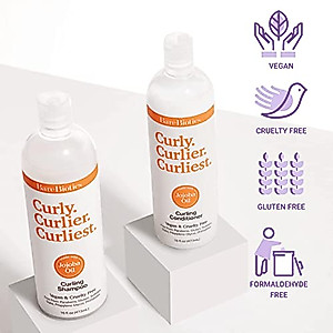 BARE BIOTICS Curly. Curlier. Curliest Curling Conditioner, 16 fl. Ounces