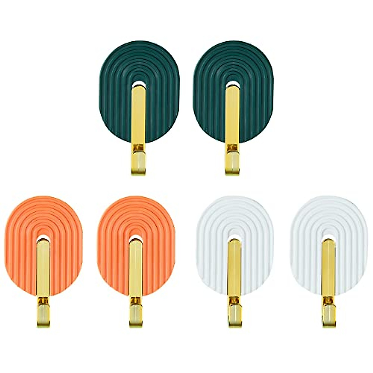 Bsxgse Creative Wall Hook Hand Heart Wall Hanger No Drilling Easy to Install Hooks Strong Adhesive Cute Ornament Decorative Wall Hooks Quilt Wall Hangers 36 Inches (Green, One Size)