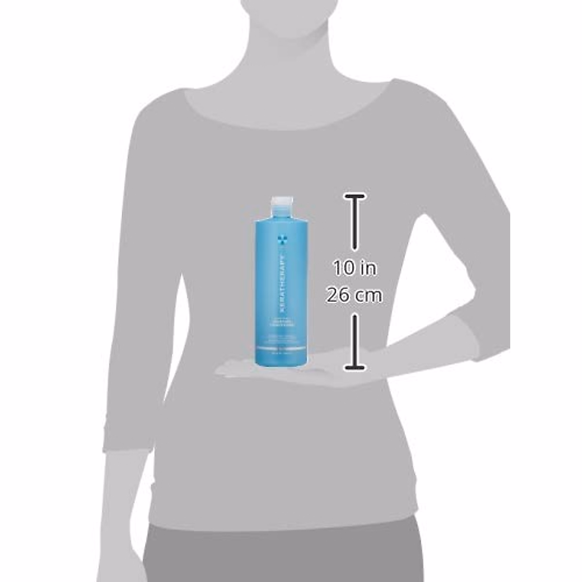 Keratherapy Keratin Infused Moisture Conditioner, 33.8 fl. oz., 1000 ml - Hydrating & Moisturizing Conditioner for Dry Hair with Collagen, Jojoba Oil, & Kerabond Technology