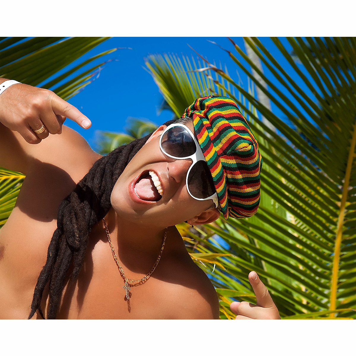 Jamaica Me Crazy Scented Freshies 2-Pack, Lone Star Candles, A Delightfully Whimsical Summer Favorite, 2-Color Palm Tree and Pineapple, Air Freshener, Car Freshener, Strongly Scented Aroma Beads