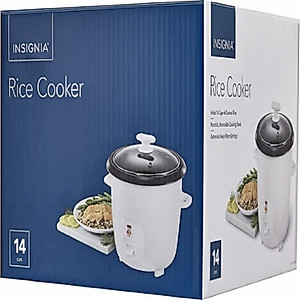 Insignia - 2.6-Quart Rice Cooker - White (NS-RC14WH7)