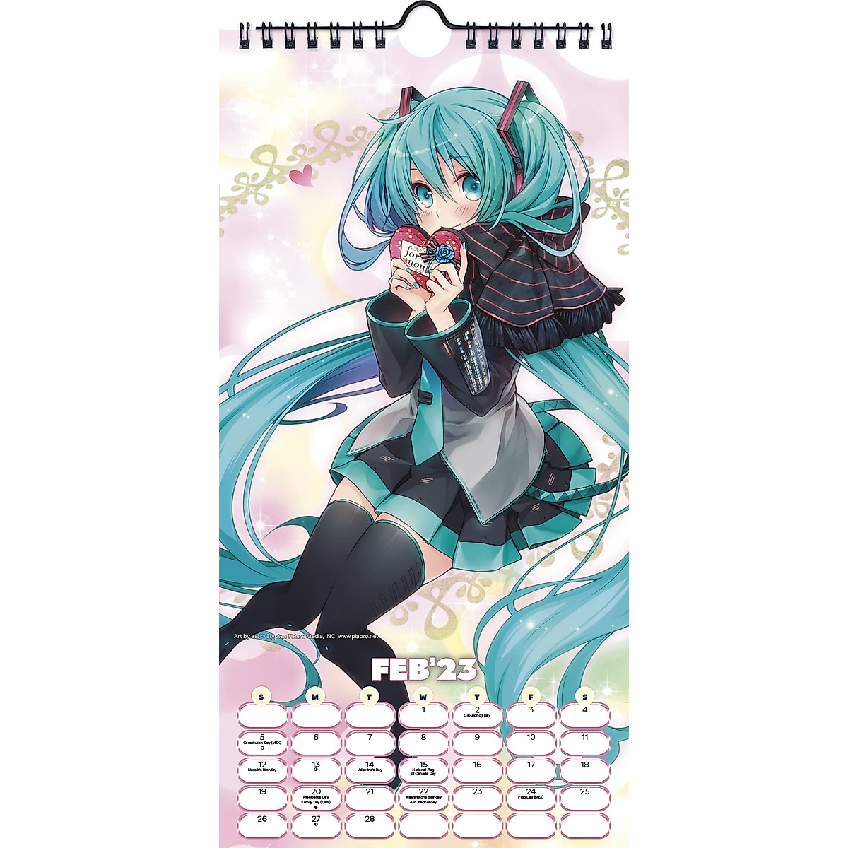 2023 Hatsune Miku Mini Poster Calendar