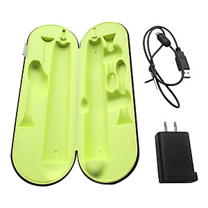 HX9210 HX9200 Travel Charger Case w/AC Charer+US Cable For PHILIPS Sonicare DiamondClean HX9340 HX9350 HX9382/HX9342/HX939L Toothbrushes