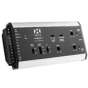 NVX XLOC44X 4 inputs / 4 outputs High Voltage Active Line Output Converter with Impedance Matching and Remote Level Control