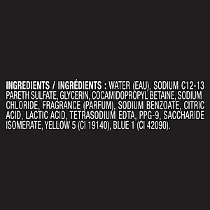 AXE Body Wash Black 4 Count 12h Refreshing Scent Cleanser Frozen Pear & Cedarwood Men's Body Wash with 100% Plant-Based Moisturizers 16 oz