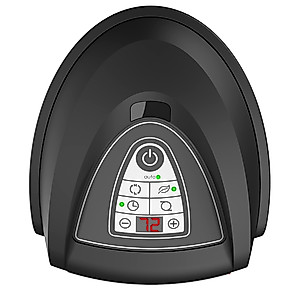 Lasko Portable Oscillating Indoor Electric Ceramic Tower Space Heater with Tip-Over Safety Switch, Overheat Protection, Timer and Remote Control, Safe for Home, 22.5 Inches,1500W, 751321, Black