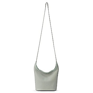 The Sak Asher Crossbody Bag in Leather, Large Purse with Single Shoulder Strap, Meadow