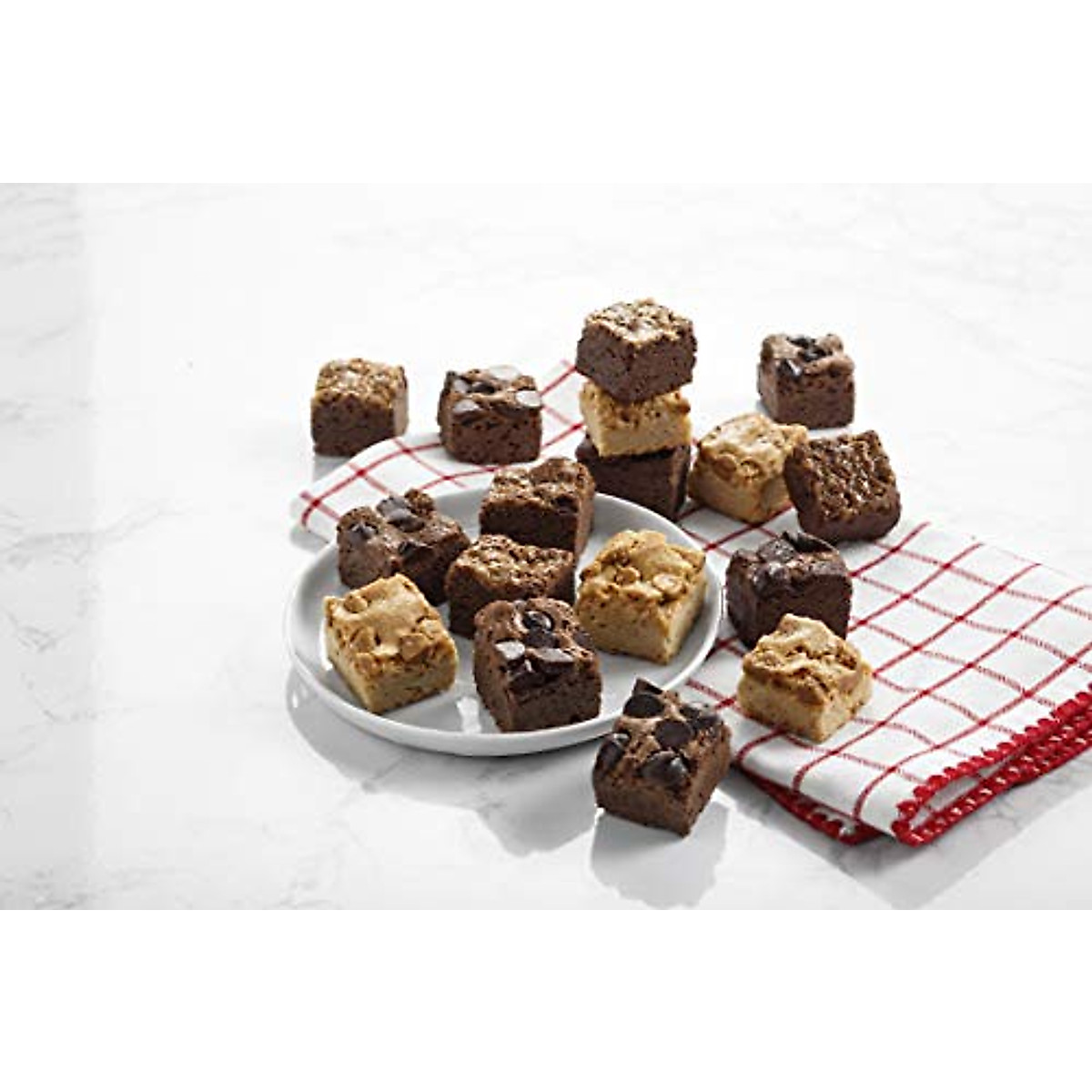 Mrs. Fields Cookies Sweet Sampler Basket - Includes Nibblers Bite-Sized Cookies, Brownie Bars and Frosted Cookies