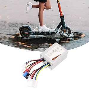 SPYMINNPOO Brush Motor Controller,36V 800W Electric Scooter Speed Controller Brushed Electric Controller Replacement for Upgrade