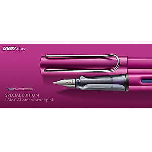 Lamy AL-star Vibrant Pink Ballpoint Pen | 2018 Limited Edition