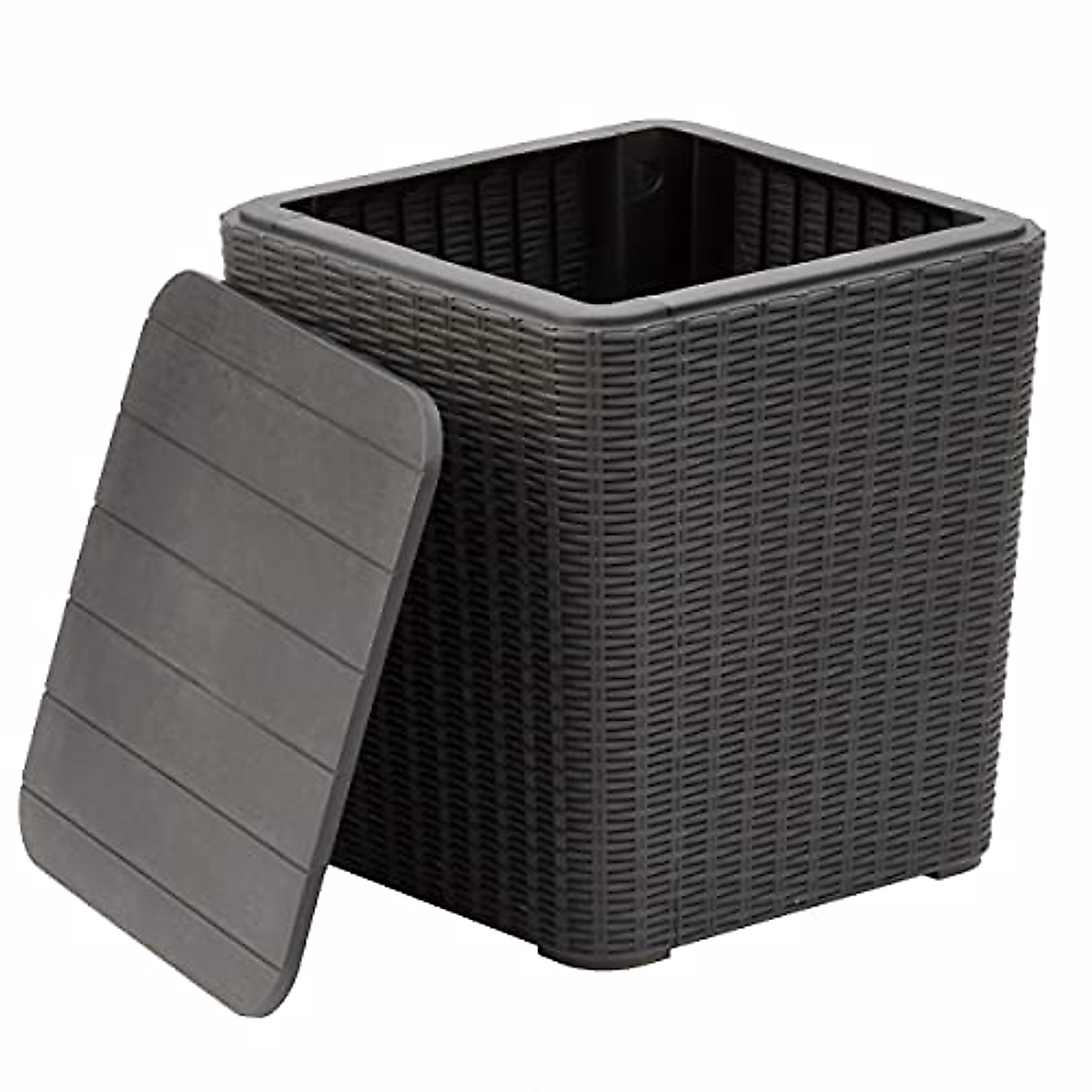 National Outdoor Living SV42-1810220 Arendal Collection All-Weather Storage Deck Box, Brown