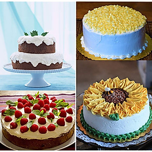 6-Inch Silicone Round Cake Pan Baking Mold, Baking Mold DIY Rainbow Cakes, Non-Stick Silicone, Pack of 4