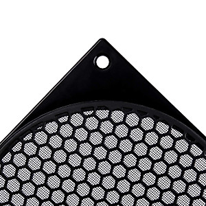 SilverStone Technology 120mm Fan Filter with Honeycomb Grille SST-FF121B-USA-2Pack