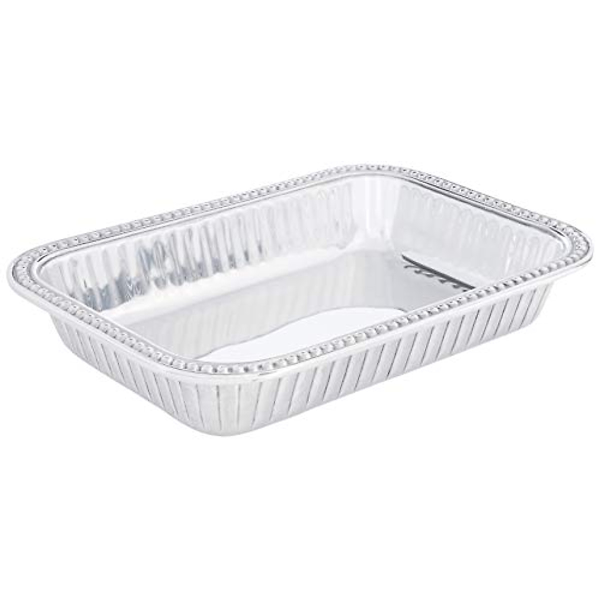 Wilton Armetale Flutes and Pearls Rectangular Baking Dish, 9-Inch-by-13-Inch