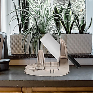 Angoily Kitchen Storage Rack Spoon Holder Lid Organizer Stove Utensil Holder Kitchen Countertop Lid Holder Lid Rack Ladle Holder Kitchen Counter Utensil Holder Pot Cover Plastic Shelf