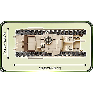 COBI Historical Collection A22 Churchill MK. II (CS) Tank, Beige