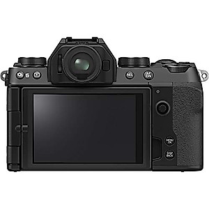FUJIFILM X-S10 Mirrorless Digital Camera with 18-55mm Lens Bundle, Includes: SanDisk 64GB Extreme PRO SDXC Memory Card, Card Reader, Memory Card Wallet and Lens Cleaning Kit (5 Items)