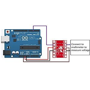 Anmbest 5PCS 4 Chanels High Speed Bi-Directional 3.3V-5V Logic Level Converter for Arduino Raspberry Pi Electronic Development