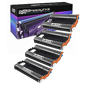 Speedy Inks Compatible Fax Cartridge with Roll Replacement for Brother PC301 (4-Pack)