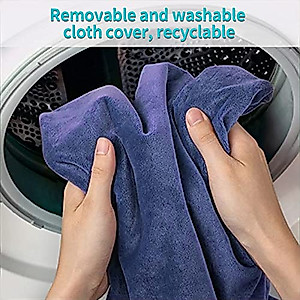 GPLOPET Cat Heating pad 18x18inches pet Heating pad for Cats Waterproof Smart Thermostat Switch, Adjustable Puppy Dog Heating pad mat Chew Resistant Steel Cord Complimentary Two Fabric Cover