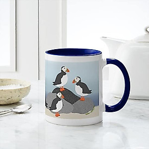 CafePress Puffin 11 Oz Ceramic Mug Mugs Ceramic Coffee Mug, Tea Cup 11 oz