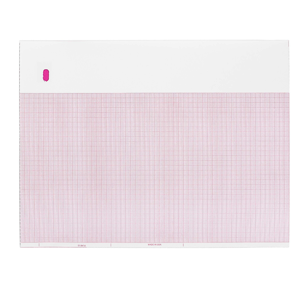 3 set- 2009828-061 PT# 2009828-061- Mac 1200 Chart Paper Red Grid 8.5 x 11 Ea by, GE…