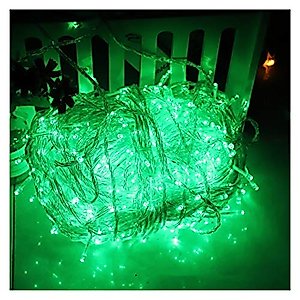 Fairy Lights Outdoor Fairy String Lights 10M With 100 LED 8 Modes Wave Rope Lights Icicle Curtain Light,Waterproof Festival Lighting For Garden Patio Yard Home Wedding Party And Christmas Decoration Z