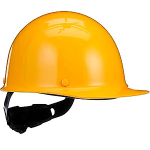 MSA Skullgard Protective Cap With Fas-Trac III Suspension, Standard, Yellow