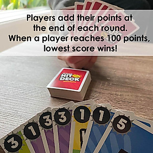 University Games Hit The Deck Card Game, Multi