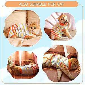 ROZKITCH Dog Recovery Suit After Surgery for Dog Cat, Surgical Onesie Pant for Female Male Dog, Cone e-Collar Alternative Post OP Abdominal Wound Anti Licking Costume After Spay Blue S