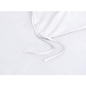 TRULY CALM HOME FOR HEALTH Antimicrobial White Full/Queen 3 Piece Duvet Set