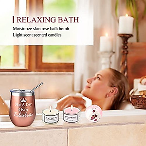 BVROSKI Birthday Gifts for Women,Care Package for Her Get Better Soon Self Care Gifts for Sick Friend,Get Well Soon Basket After Surgery Recovery,Thinking of You Box for Mom Sister