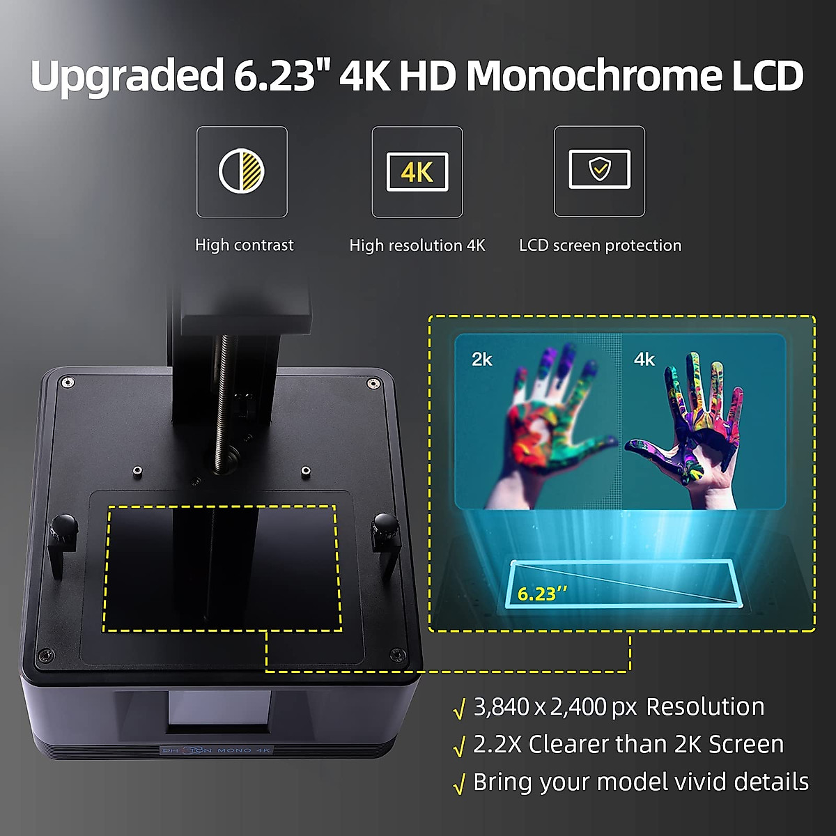 ANYCUBIC LCD 3D Printer (Photon Mono 4K)